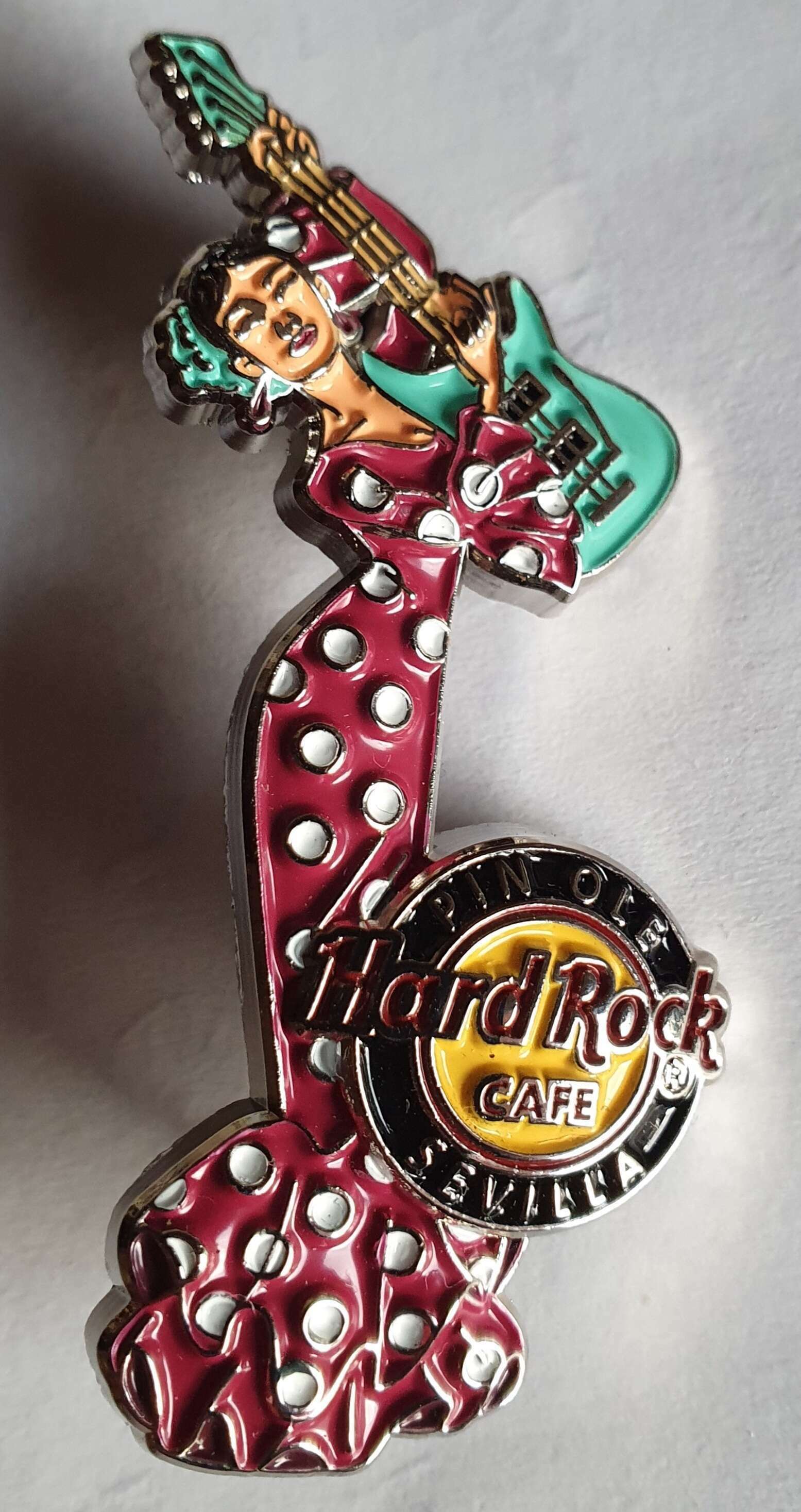 Pin Ole Event Flamenco Dancer Prototype Pins And Badges Hobbydb
