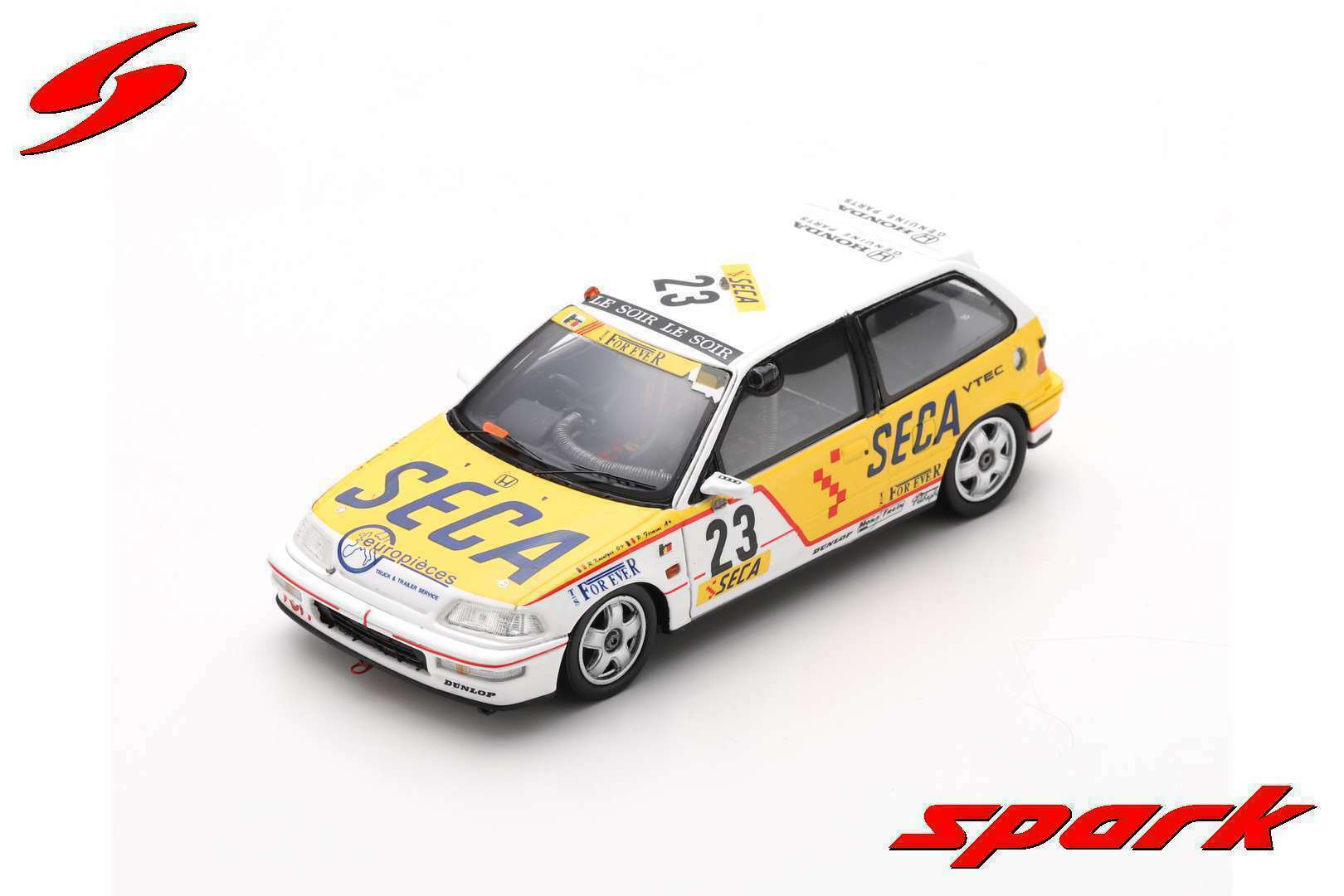 Honda Civic Ef9 1st In Class A1 24 Hours Spa Francorchamps 1990