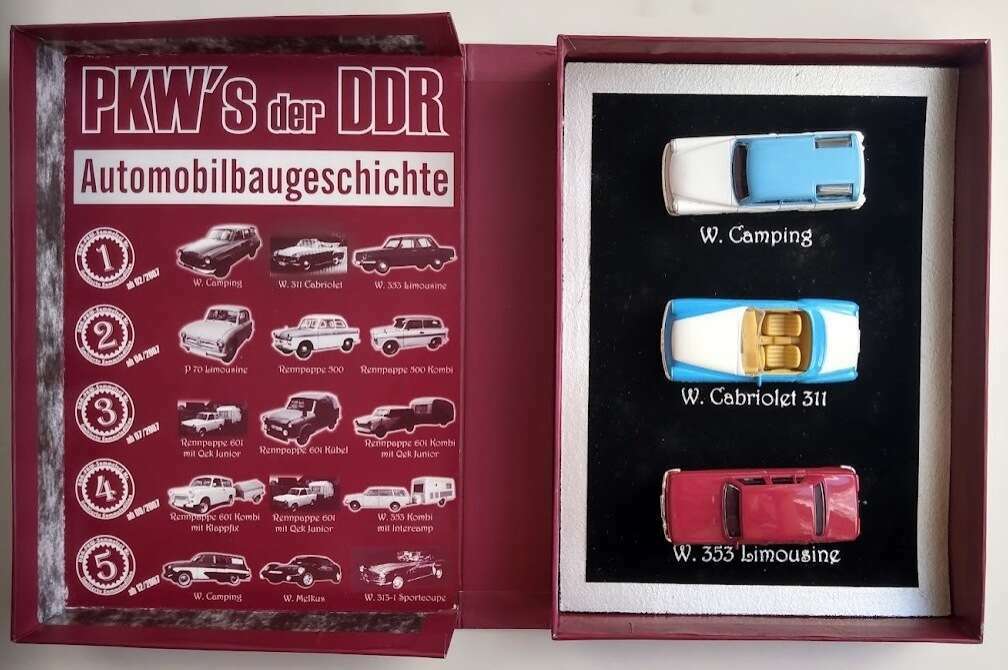 Pkws Der Ddr Model Vehicle Sets Hobbydb