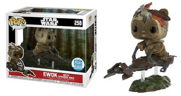 Ewok With Speeder Bike Art Toys hobbyDB